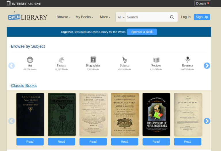 OpenLibrary.org: una biblioteca online donde solicitar ebooks en ...